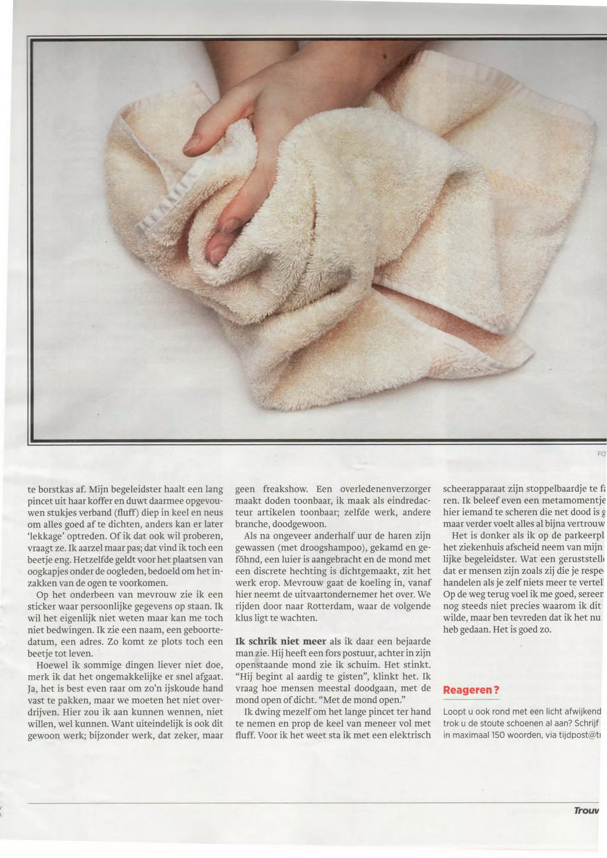 Artikel Trouw | PDF