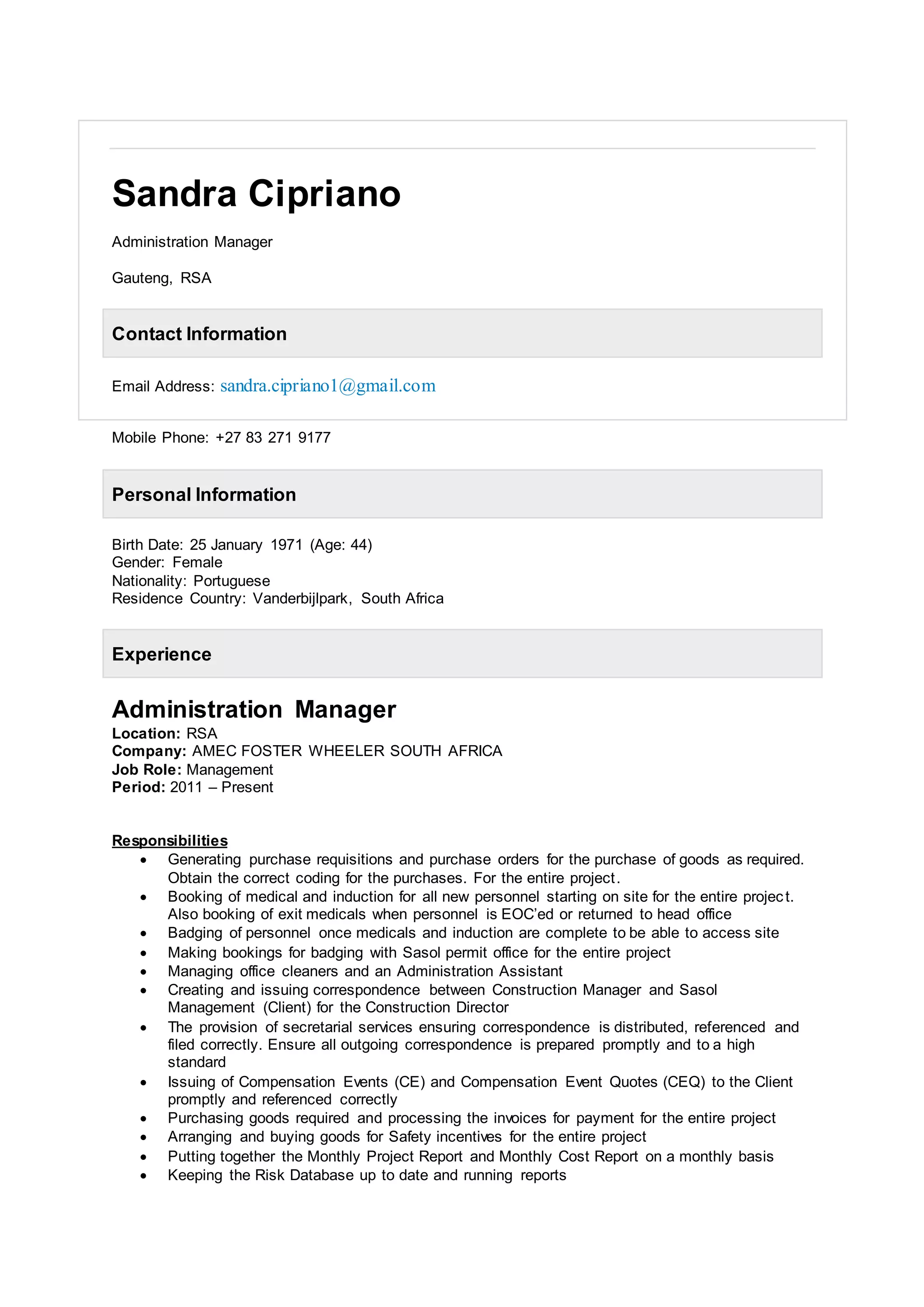 CV 1 Sandra Cipriano | DOCX