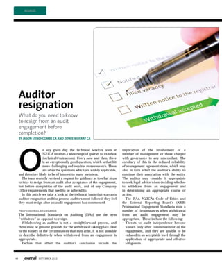 1209 Auditor Withdrawal | PDF