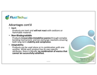 Fluid Tech Solidification Made Easy | PDF | Chemistry | Science