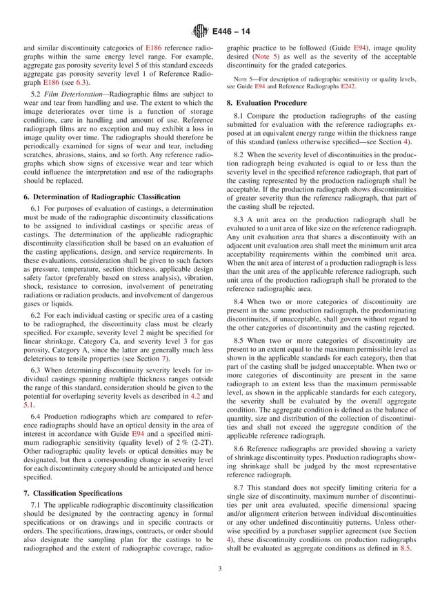 ASTM-E446-standard reference radiographs for steel castings up to 2 in. (50.8 mm) in thickness | PDF