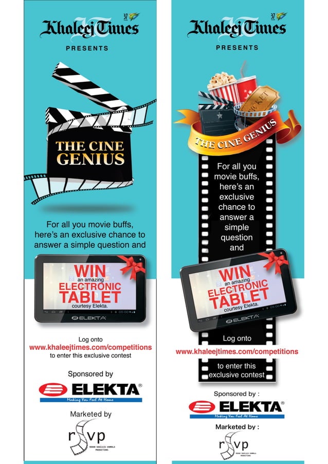strip ad, cine genius october 2015 | PDF