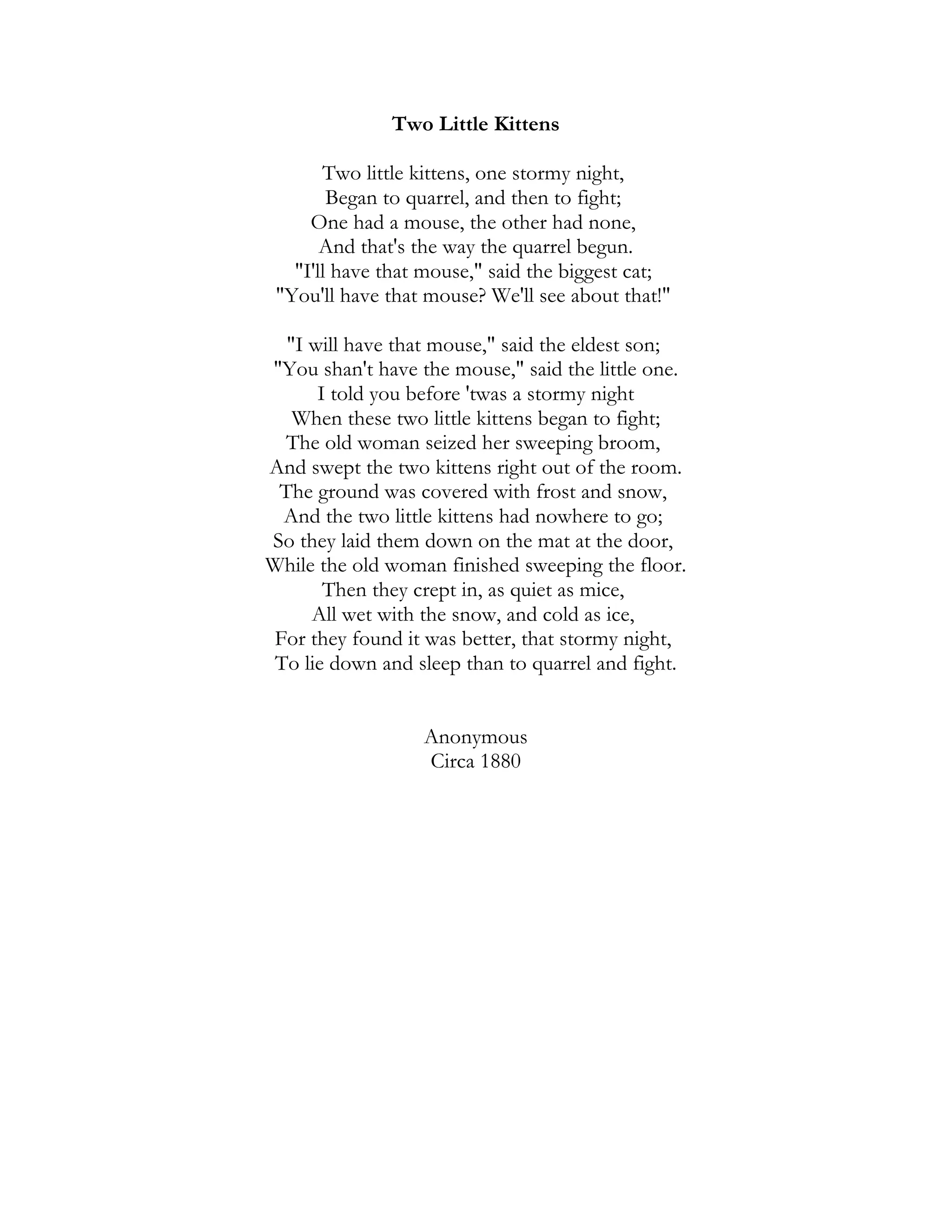 Poems Through the Seasons | PDF