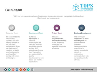 TOPS Technologies Presentation | PPTX