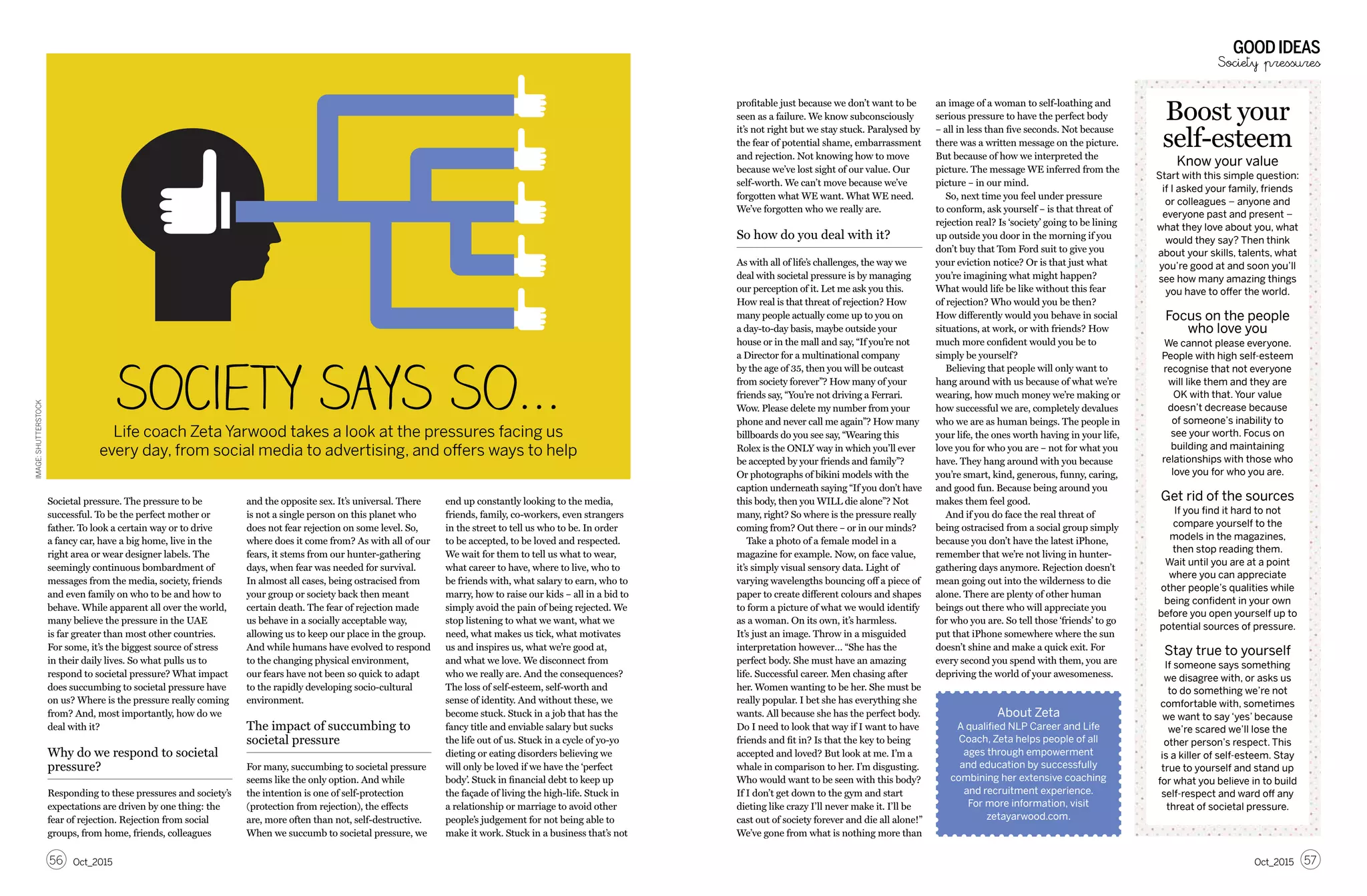 Good Magazine Article - How to Deal with Peer Pressure | PDF