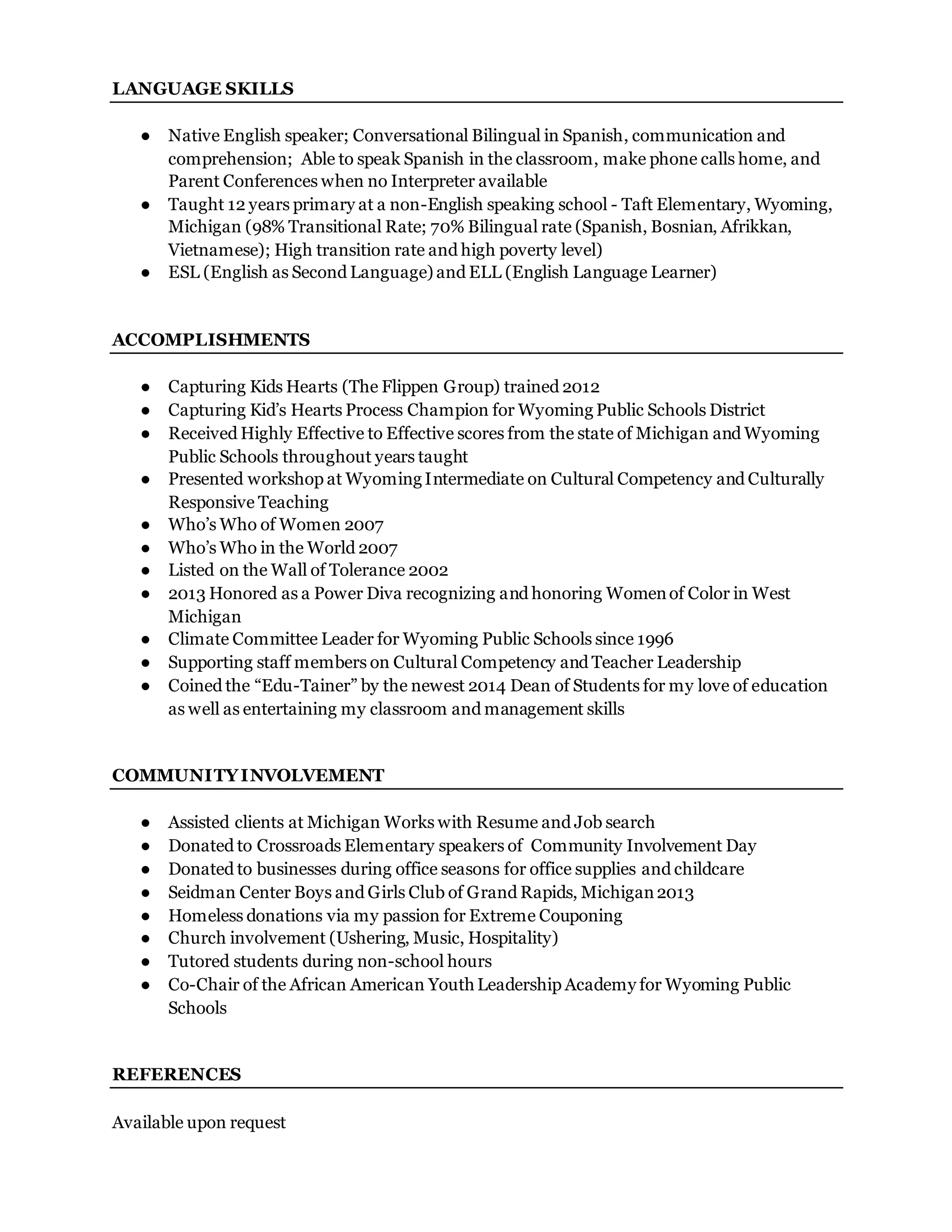 CouchKResumeJune2015 | PDF