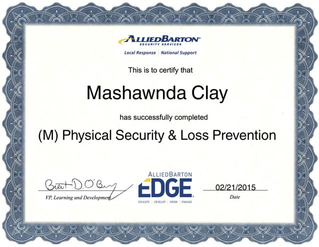 Physical Security &Loss prevention | PPT