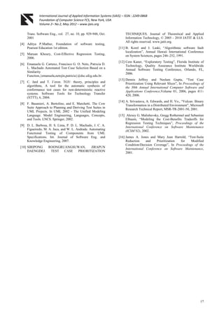 A Productive Method for Improving Test Effectiveness | PDF