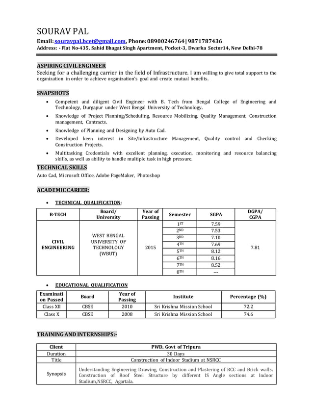 SOURAV PAL_CV | PDF SOURAV PAL_CV | PDF