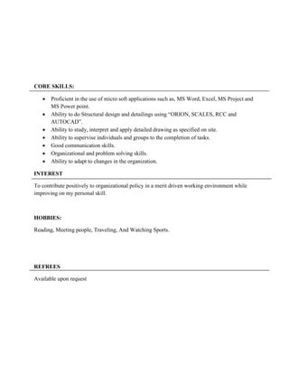 olafare michael CV2 | PDF