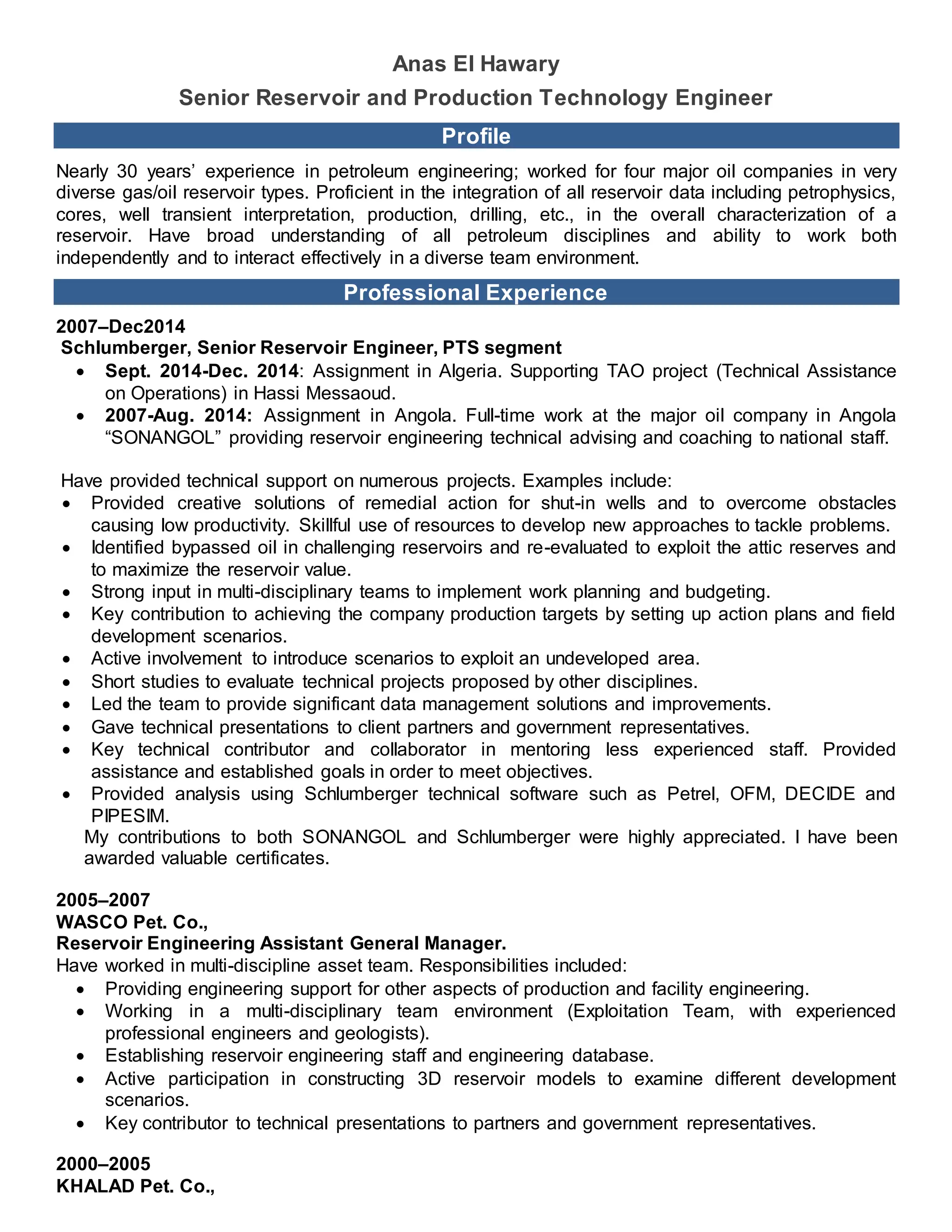 Anas Elhawary CV | DOCX