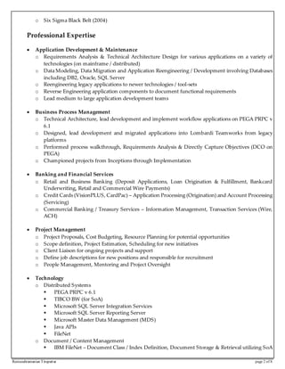 Ramasubramanian Tirupattur | DOCX | Databases | Computer Software and Applications