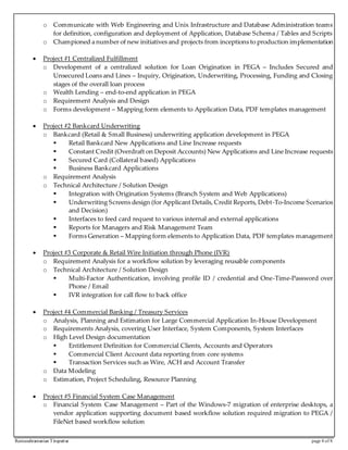 Ramasubramanian Tirupattur | DOCX | Databases | Computer Software and Applications
