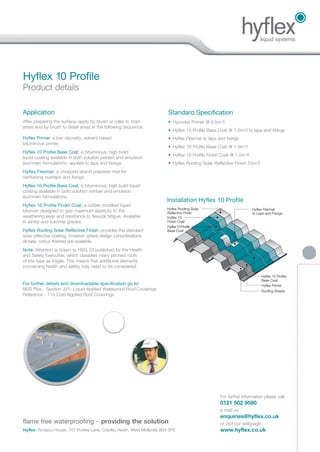 Hyflex Brochure - August 2015 | PDF