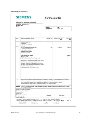 Third Party Material Procurement Overview-INSTRUCTIONS AMANUAL | PDF