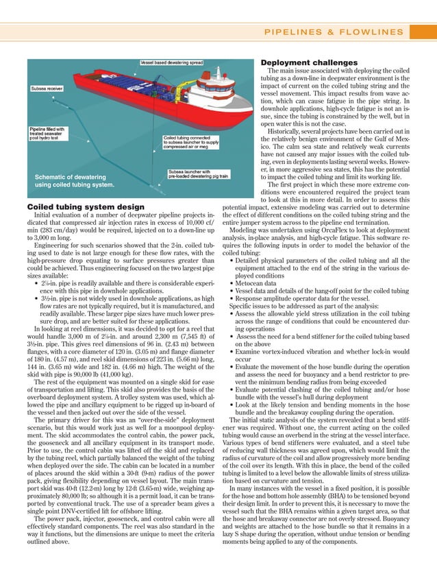 Offshore - Coiled Tubing Offers Pre-Commissioning Tool for Deepwater ...