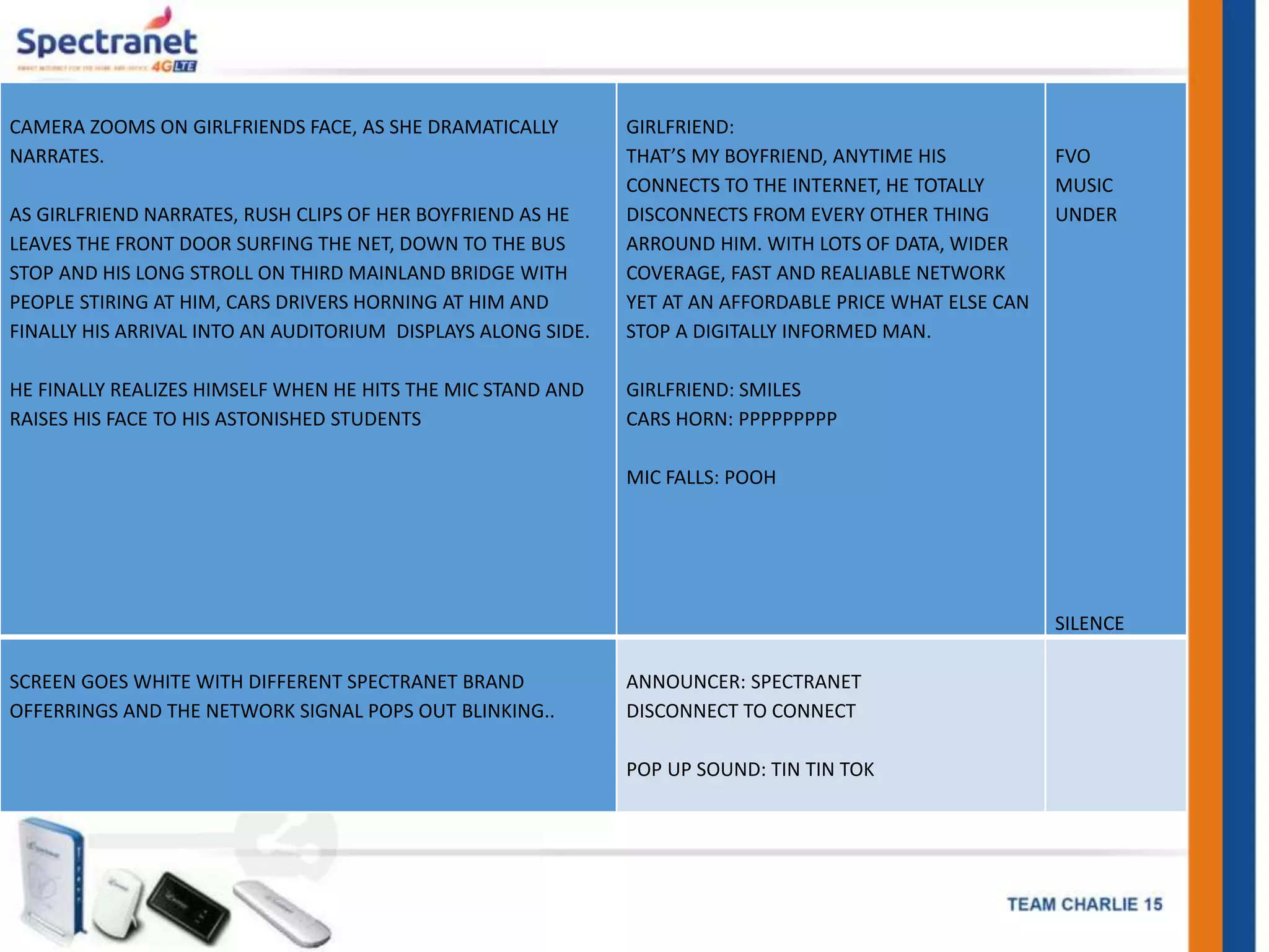 SPECTRANET BREIF PRESENTATION pptx | PPTX