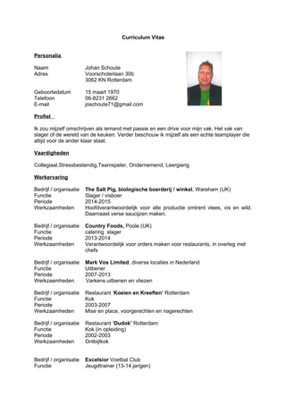 Curriculum Vitae photo (1) | DOC