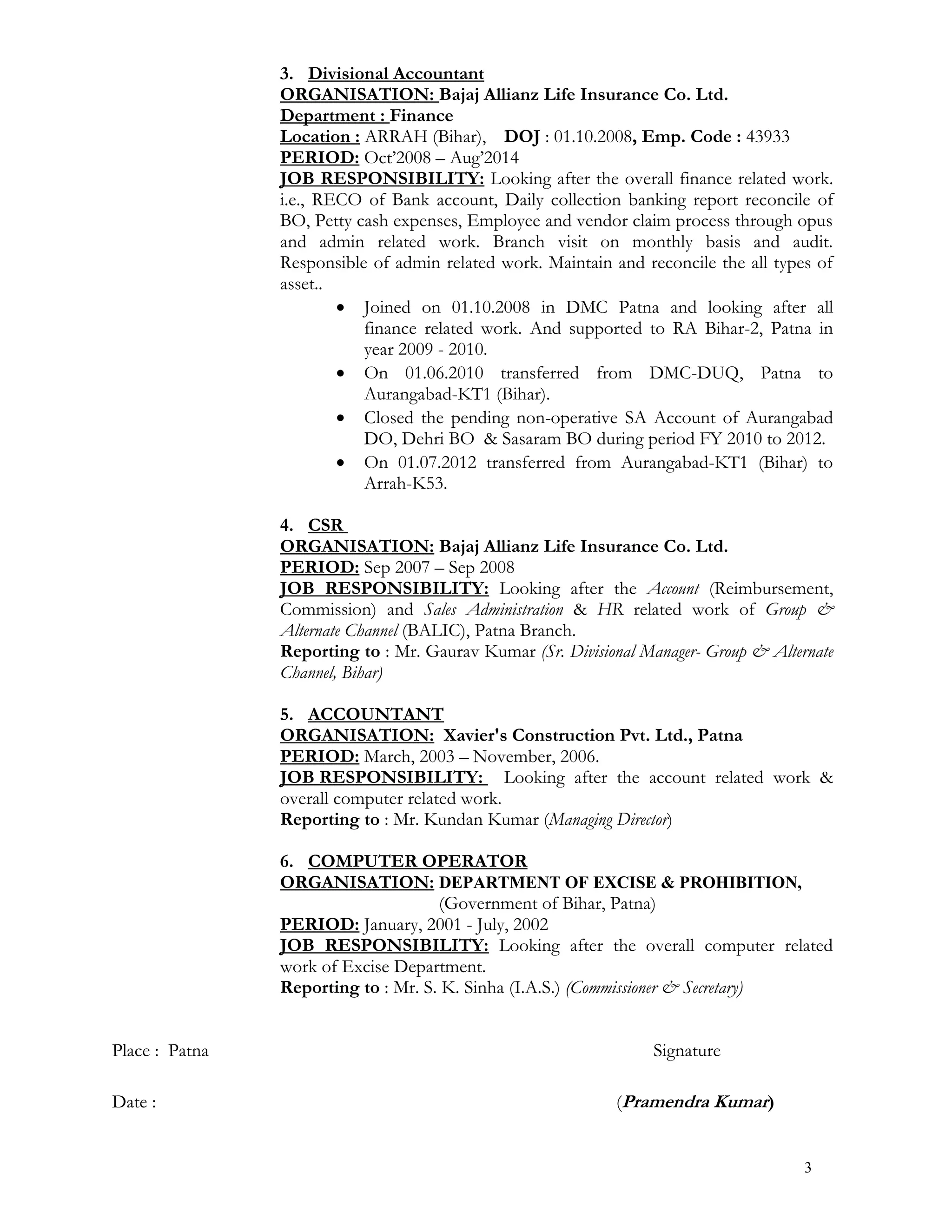 Resume_of_Pramendra_Kumar_ | PDF