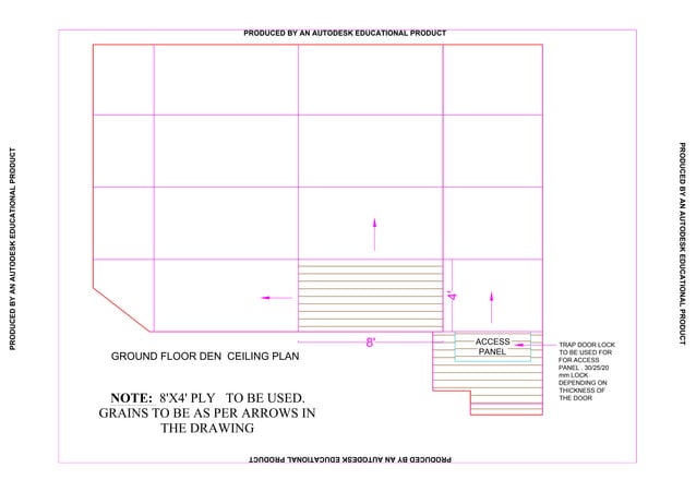 Veneer grain direction plan for ceiling | PPT