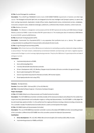 Aniruddha_More_Resume | DOCX | Operating Systems | Computer Software ...