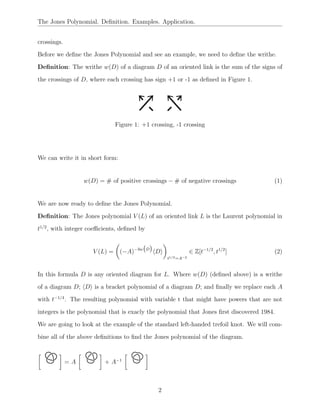 Research_Jones_Polynomial | PDF