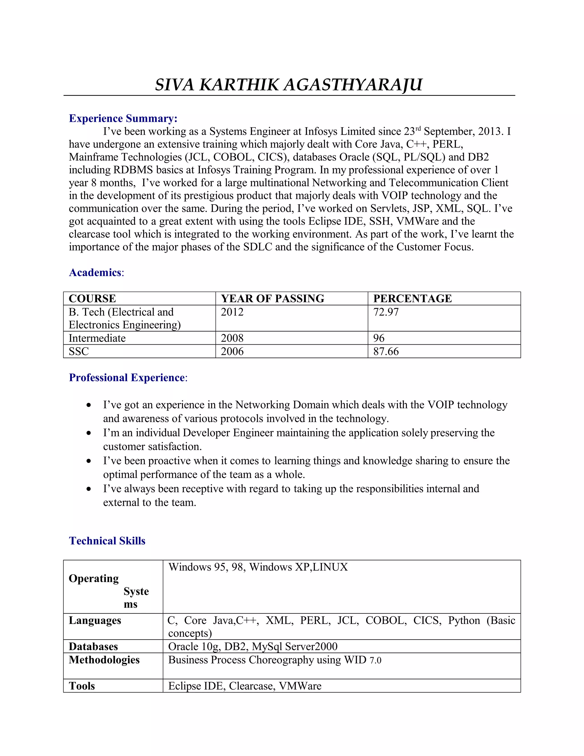 Siva Karthik Agasthyaraju (new) | PDF