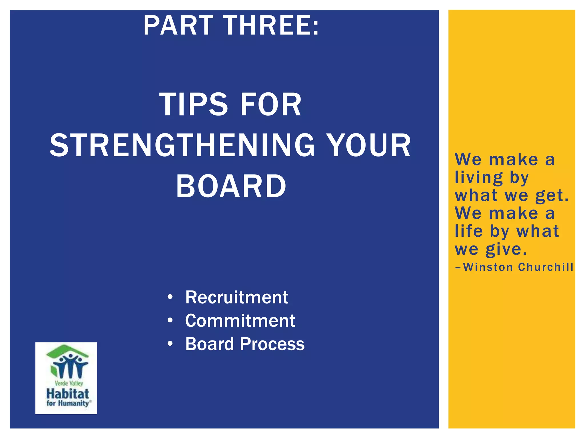 The Fundraising Role of a Non-Profit Board | PPTX