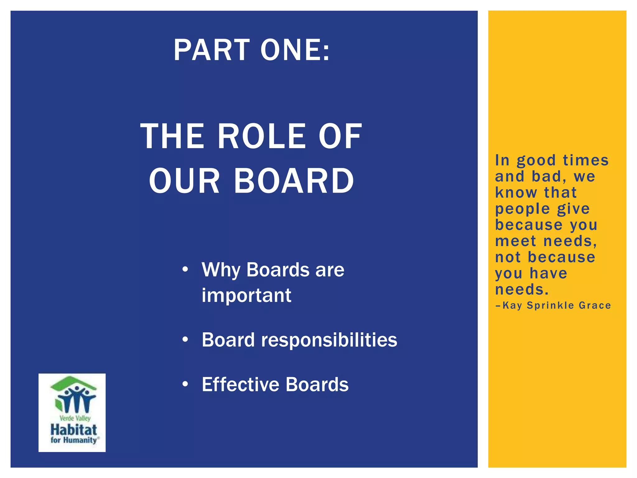 The Fundraising Role of a Non-Profit Board | PPTX