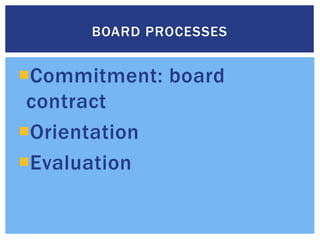 The Fundraising Role of a Non-Profit Board | PPTX