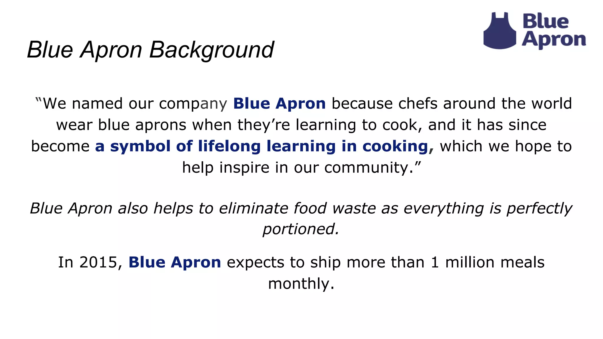 Blue Apron - Ad Management | PDF