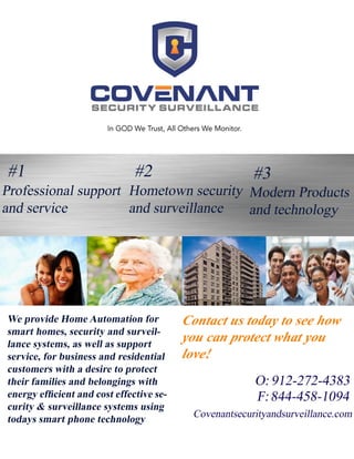 Covenant security and surveillance flyer finished | PDF