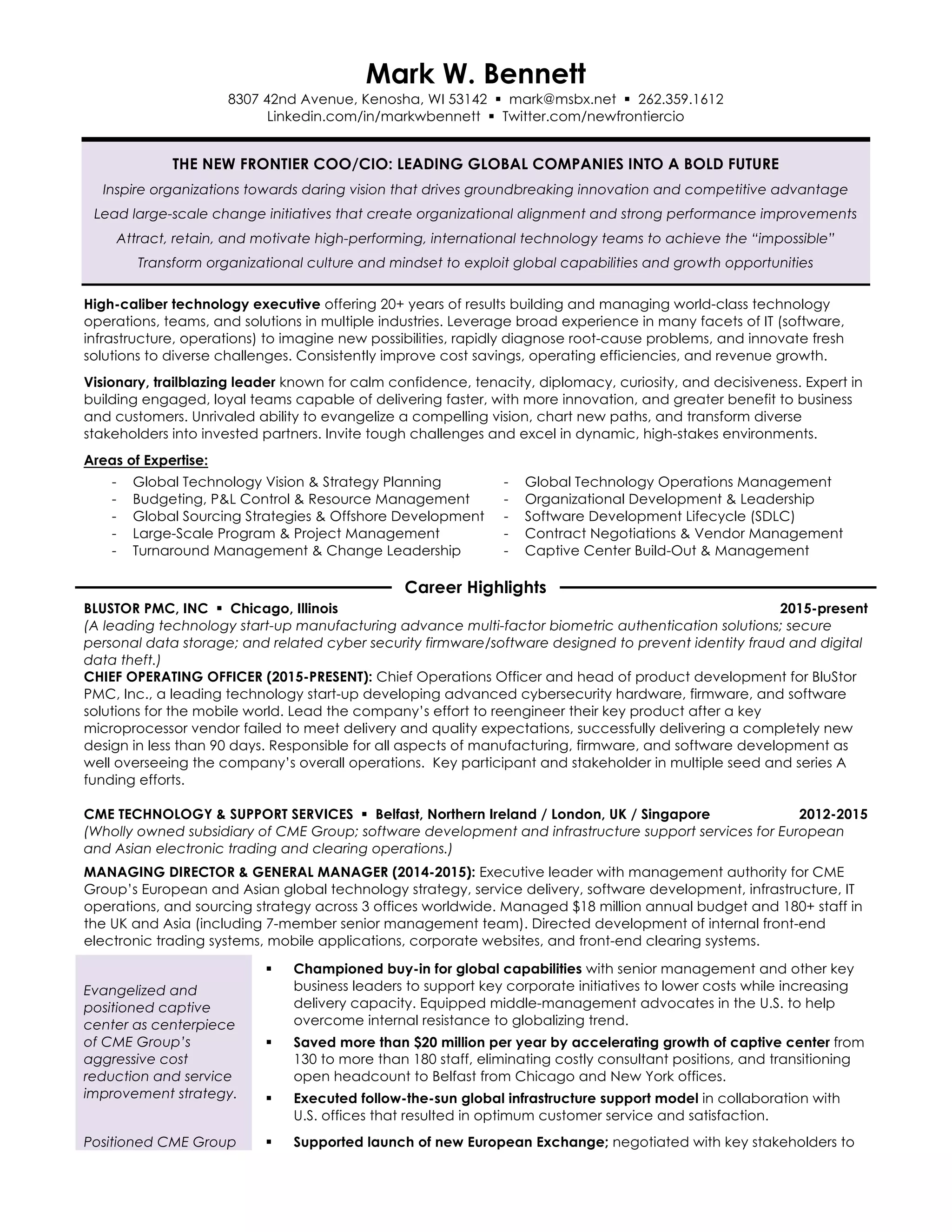 Bennett_Resume-2016 | PDF | Business Utilities | Business