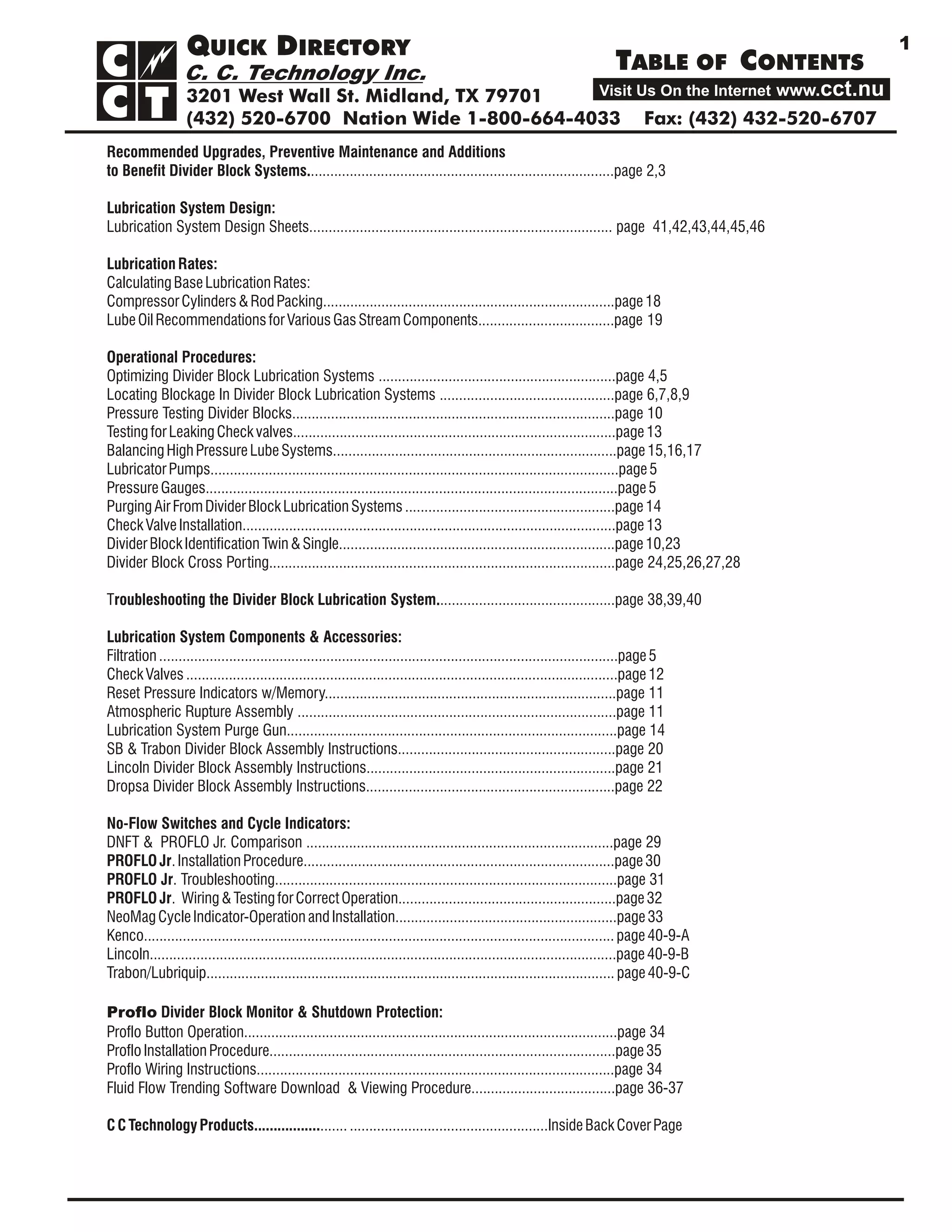 Operation and maintenance of Divider Block Systems | PDF