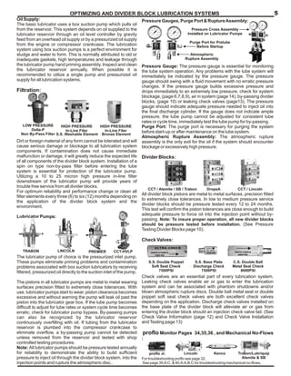 Operation and maintenance of Divider Block Systems | PDF