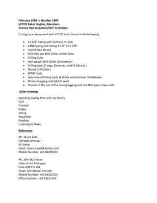 Curriculum Vitae (Updated verion for Saudi Aramco) | PDF