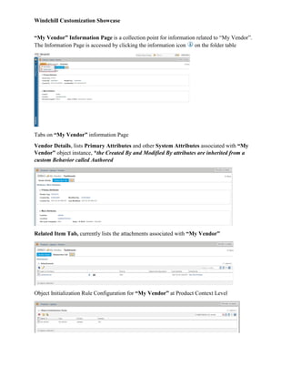 Windchill Customization Modeled Objects | PDF