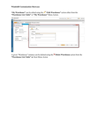 Windchill Customization Modeled Objects | PDF