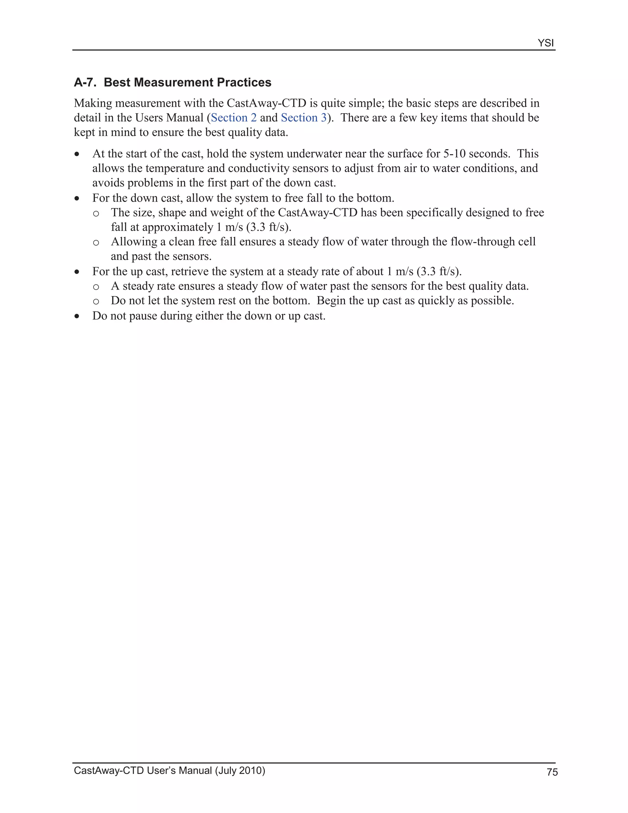 ysi-castaway-ctd-principles-of-operation | PDF