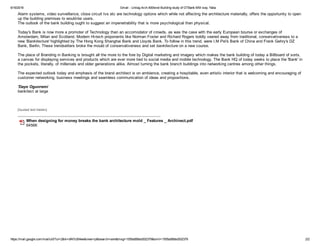 Architecture of Banking | PDF | Business Banking & Finance | Business