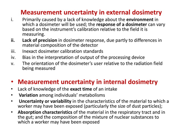 RADIATION DOSIMETRY | PPTX