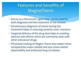 MagnoTherm Presentation | PPTX | Pharmaceutical Industry | Industries
