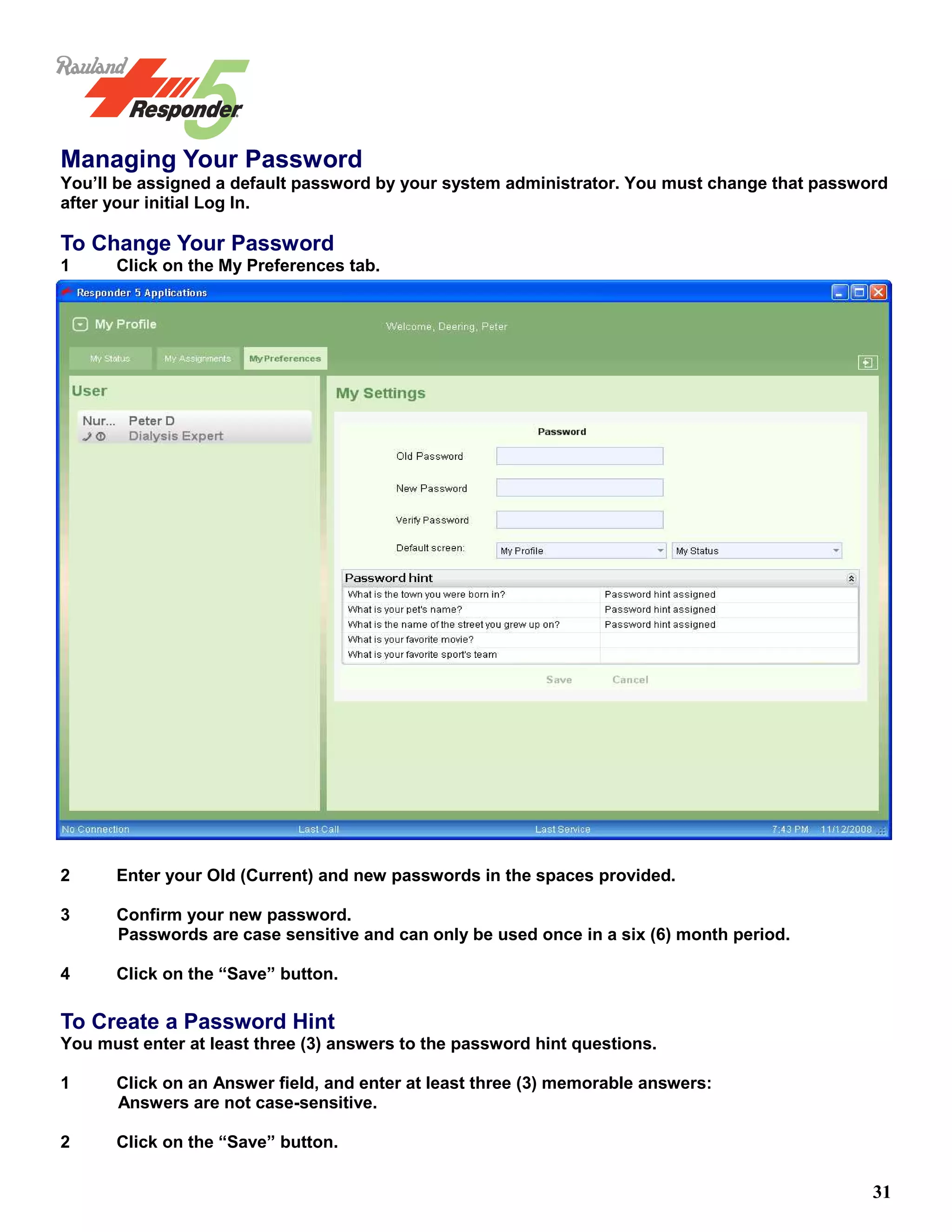 Responder 5 Complete Training Handout | PDF