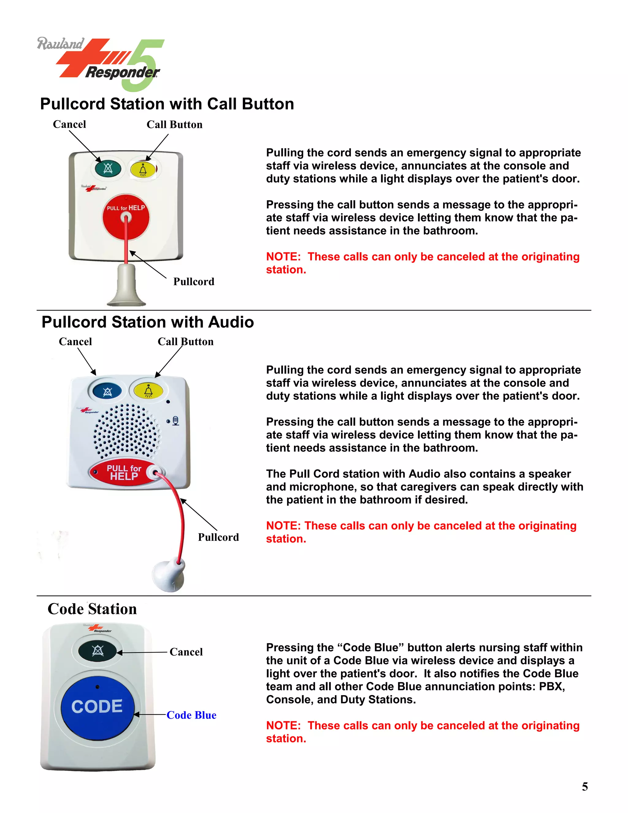 Responder 5 Complete Training Handout | PDF