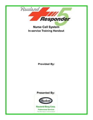 Responder 5 Complete Training Handout | PDF