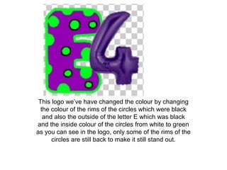 E4 channel logo designs powerpoint presentation By Alex, Dan and Harry ...