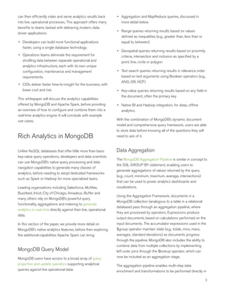 MongoDB_Spark | PDF