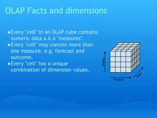 Case study- Real-time OLAP Cubes | PPTX