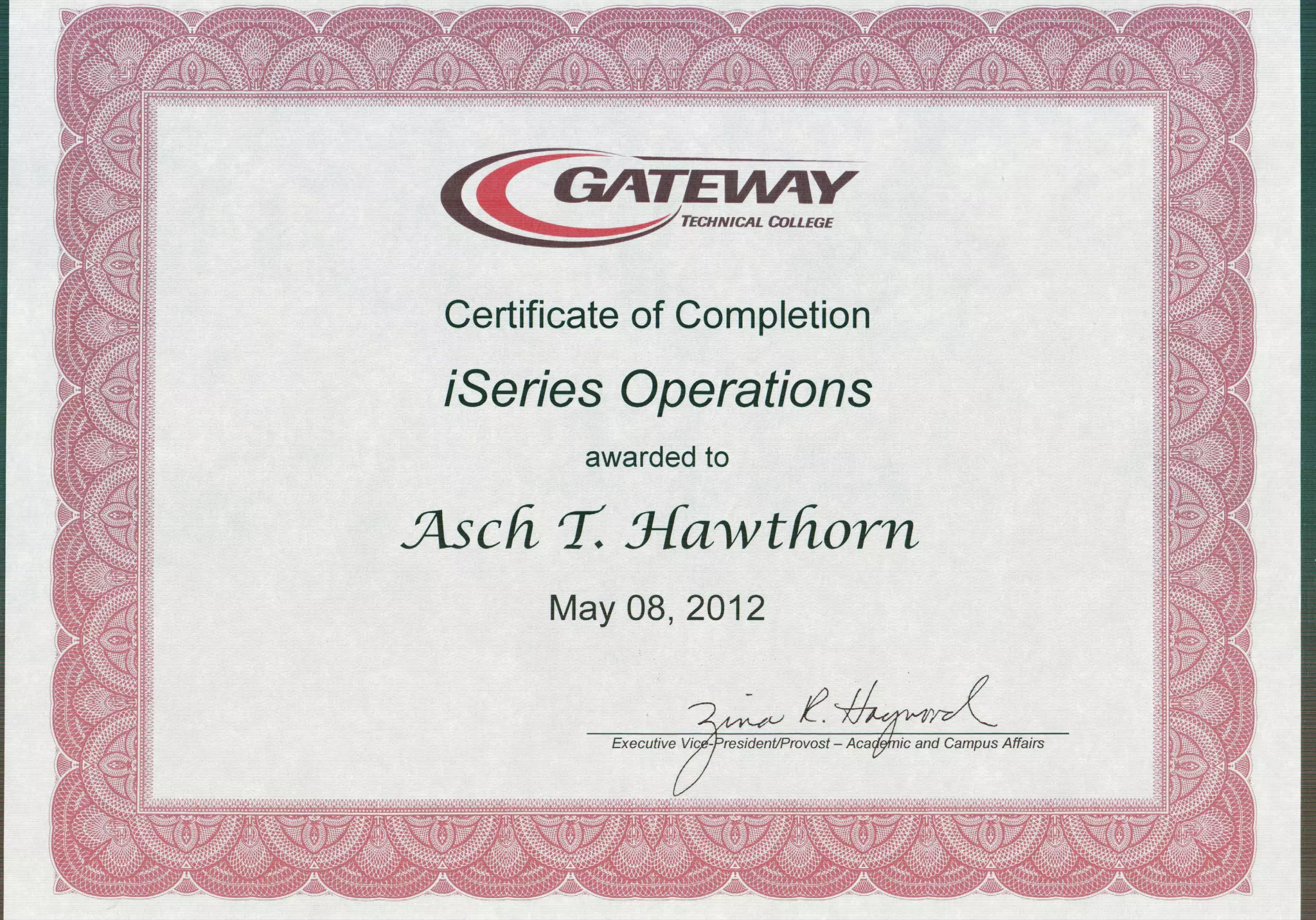 GTC-Certificate iSeries Operations | PPT