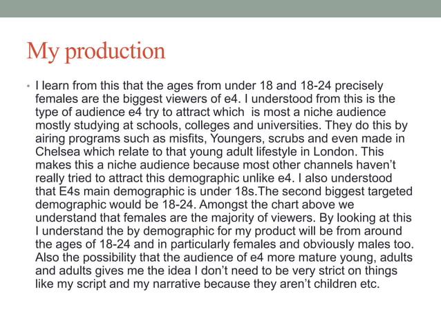 E4 Demographic (E4) | PPTX